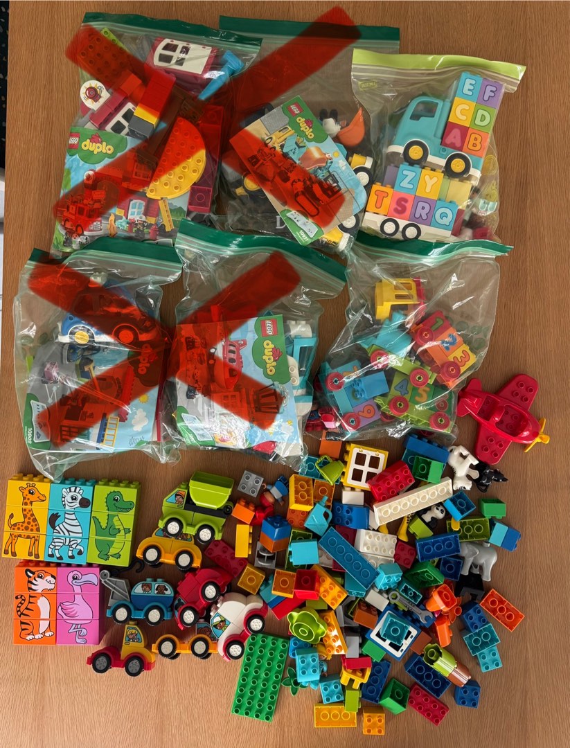 Lego Duplo collection with 2 complete sets, Hobbies & Toys, Toys ...