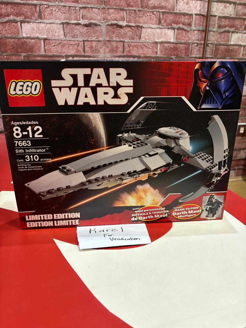 Lego Star Wars Sith Infiltrator 7663, Hobbies & Toys, Toys & Games on ...