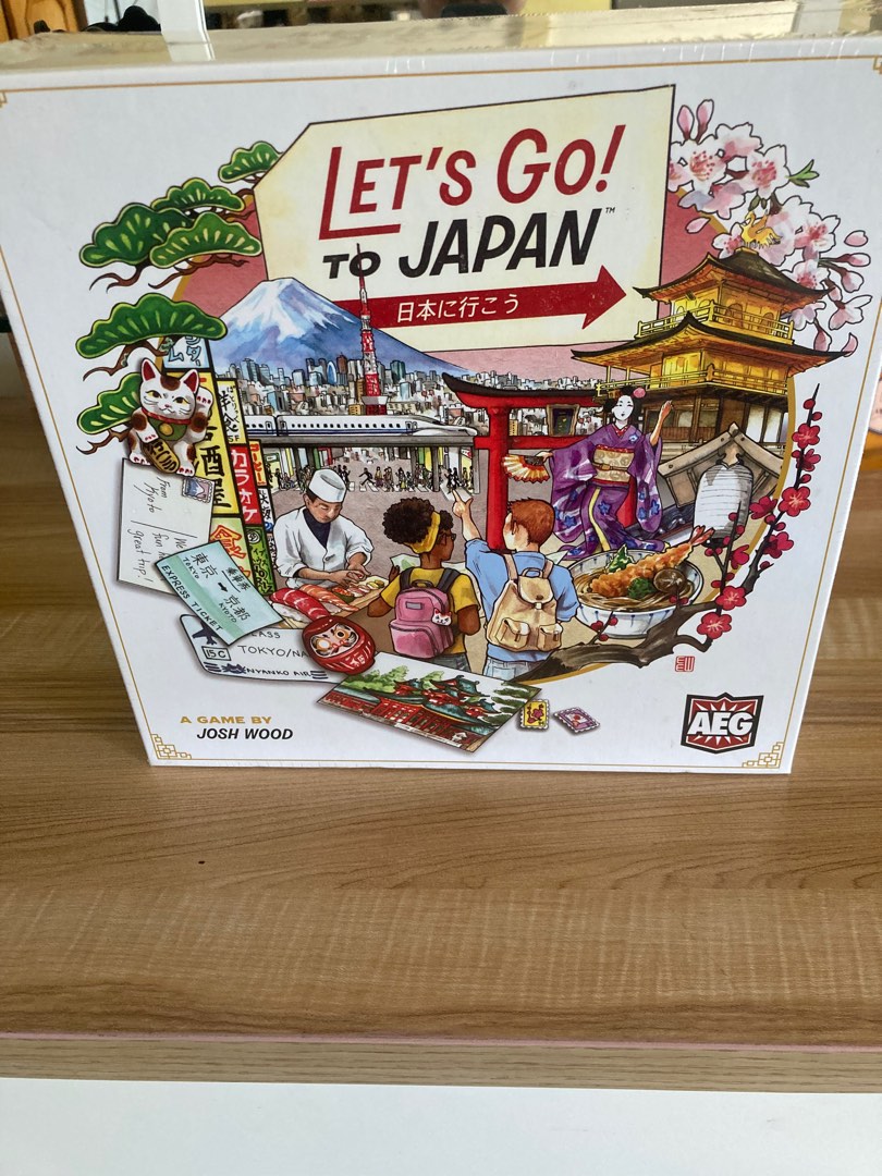 Let’s Go To Japan Boardgame (Original), Hobbies & Toys, Toys & Games on ...
