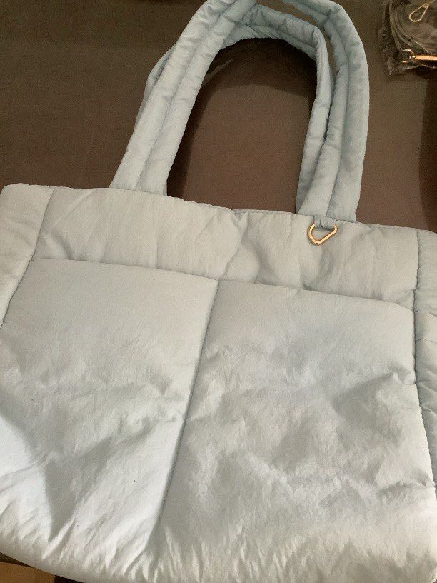 limited edition changi airport sanrio cinnamaroll puffer tote bag ...