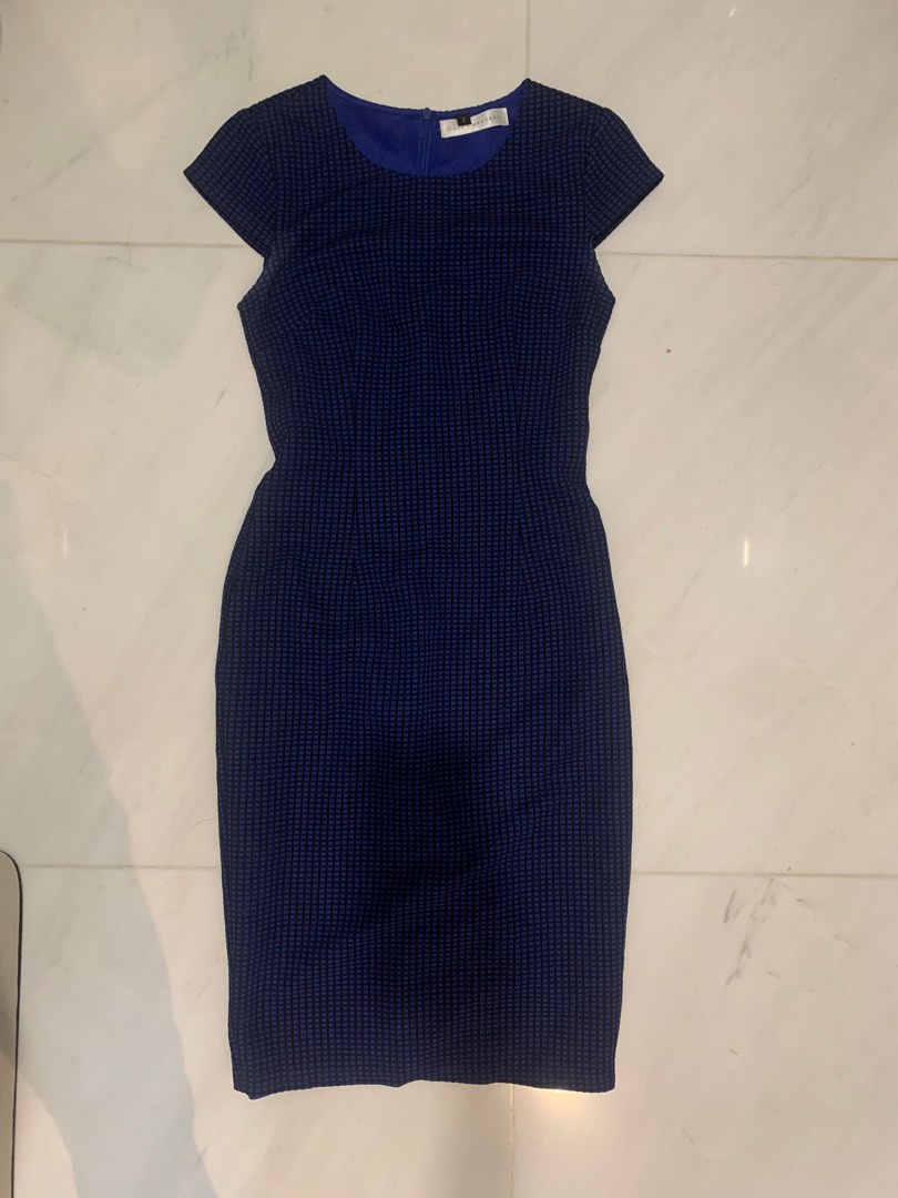 Live and bravery blue work dress, Women's Fashion, Dresses & Sets ...