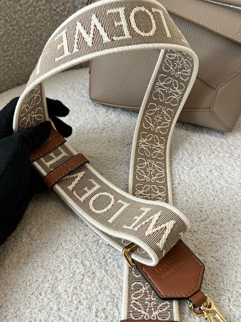 Loewe puzzle strap, Luxury, Accessories on Carousell