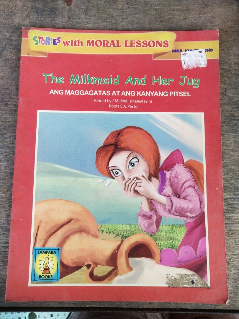 M031325114 Stories with Moral Lessons "The Milkmaid And Her Jug" Ang ...