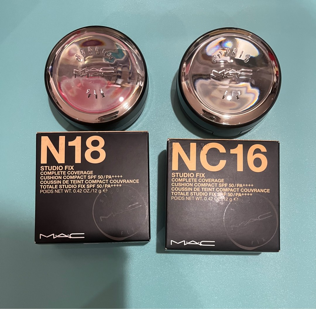 MAC studio fix complete coverage cushion compact 12g, Beauty & Personal ...