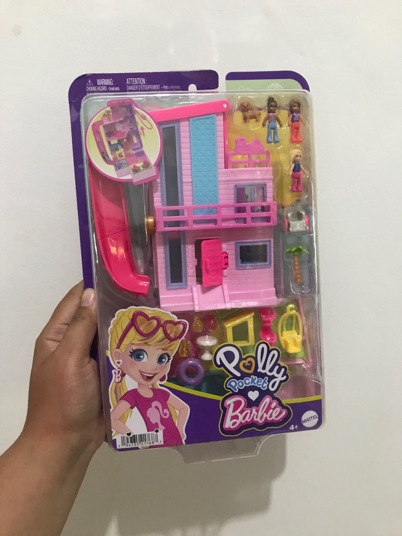 Mainan anak polly pocket barbie house, Toys & Collectibles, Mainan di ...