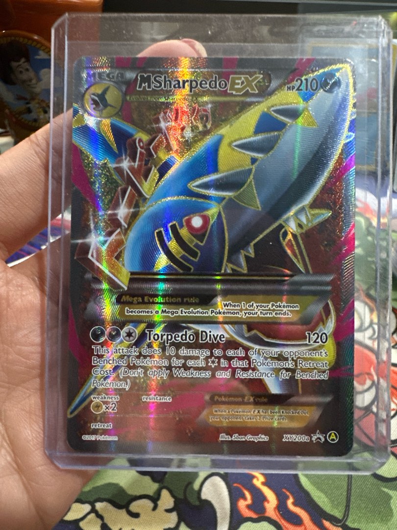 Mega Sharpedo EX #XY200a Pokemon Promo, Hobbies & Toys, Toys & Games on ...