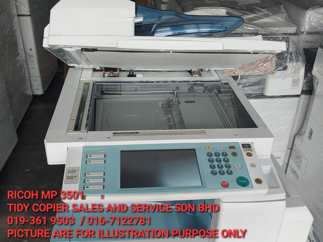 MESIN RICOH PRINTER BLACK & WHITE MP 3501, Computers & Tech, Printers ...