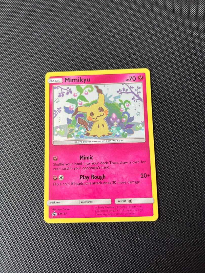 Mimikyu Promo | Mimikyu SM Promo | Mimikyu Pikachu | Pokemon SIR ...