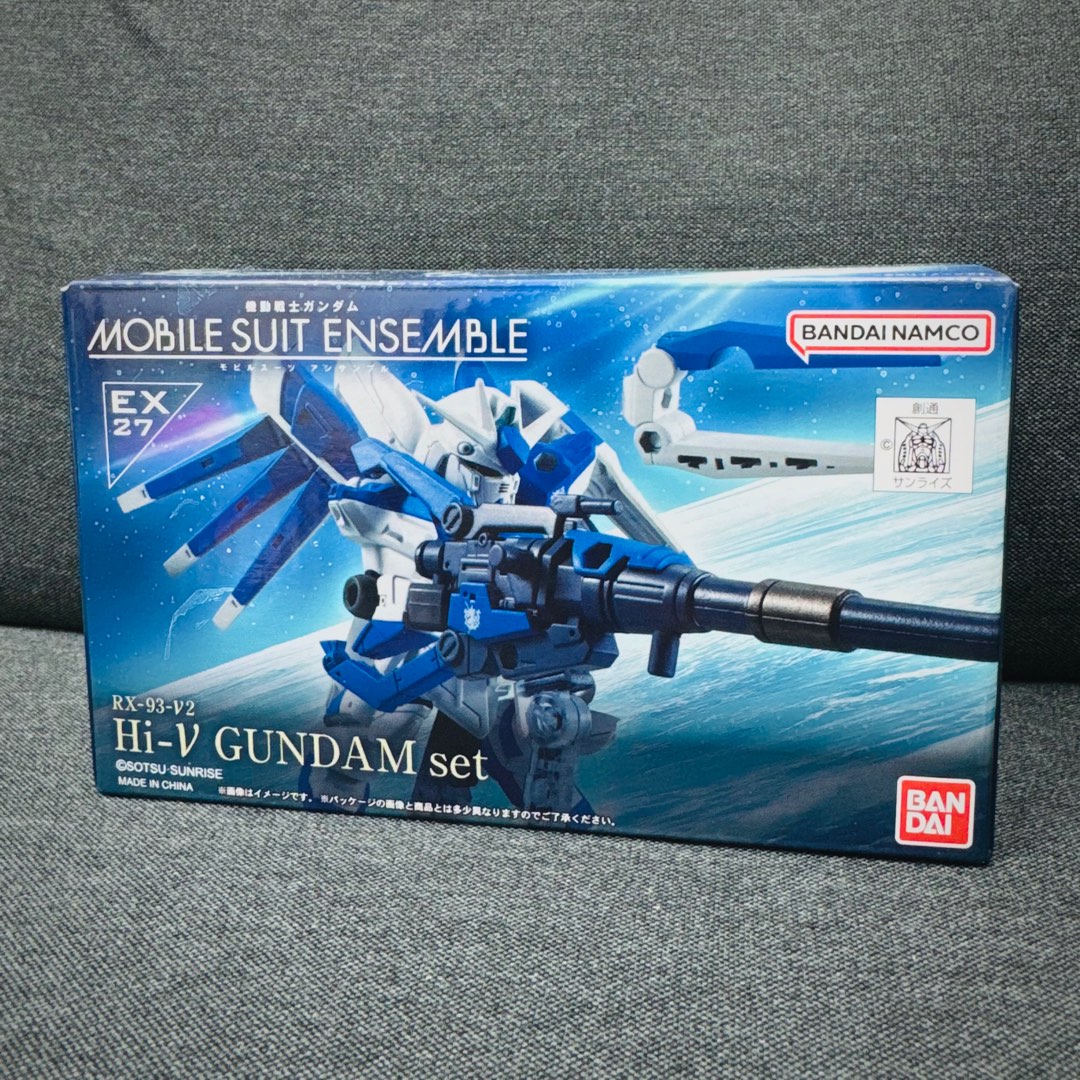 MOBILE SUIT ENSEMBLE EX27 Hi nu GUNDAM set RX-93-V2 高達 海牛, 興趣及遊戲, 玩具 & 遊戲類 - Carousell