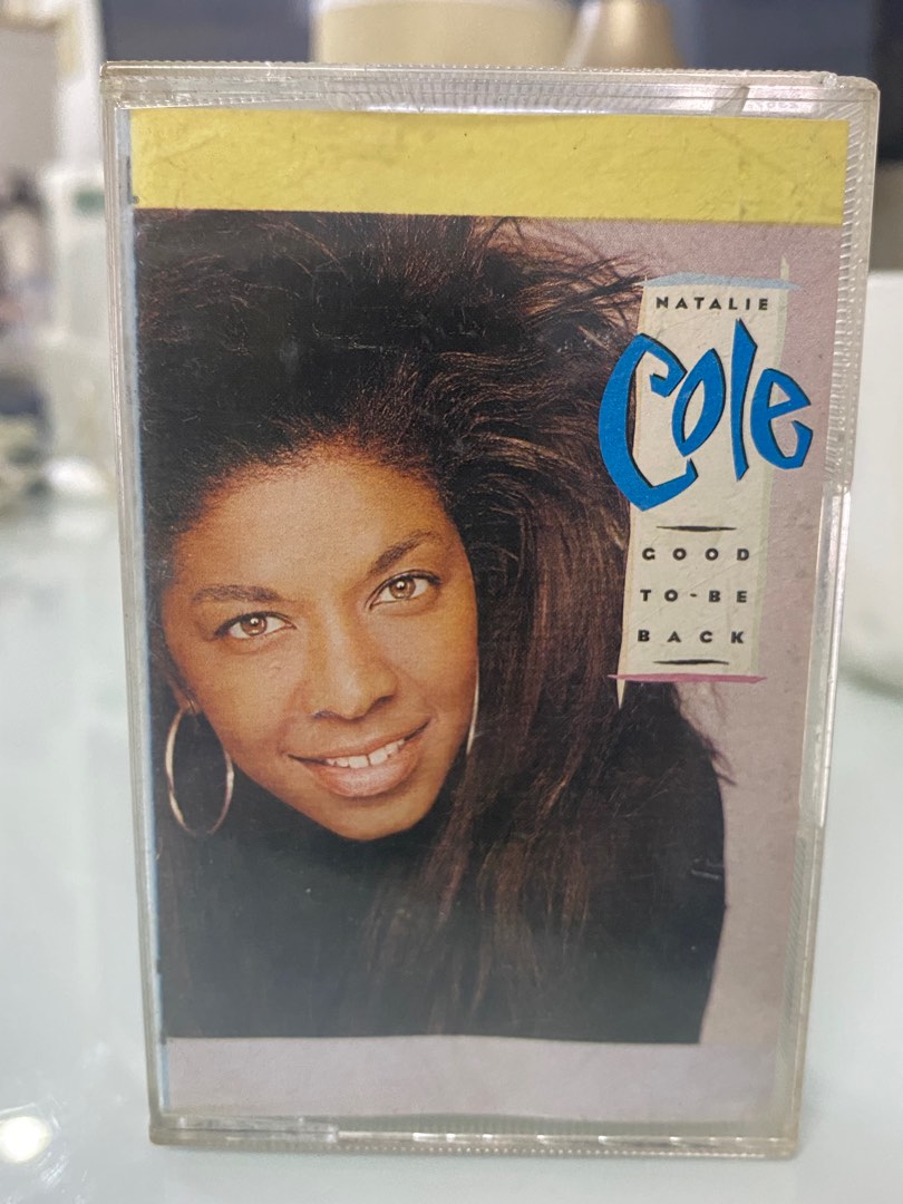 Natalie Cole - Good To Be Back - Philippines Original Pop Music Album Cassette Tape - Preloved ...