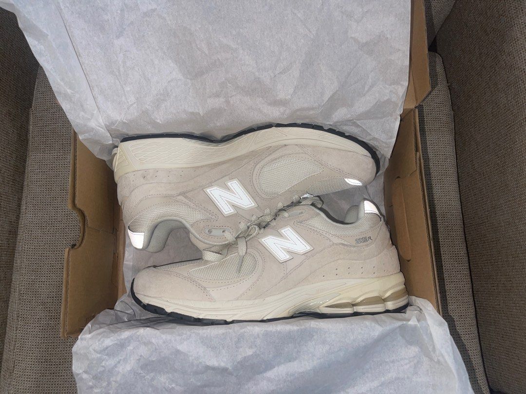 NEW BALANCE 2002R White Ivory Cream M2002RAA Authentic Original Resmi ...