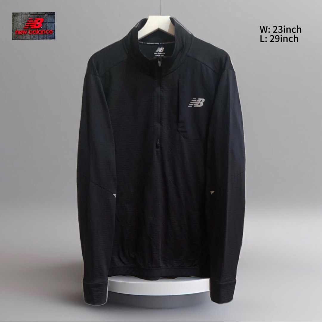 New Balance Black Jacket, Men's Fashion, Coats, Jackets and Outerwear ...