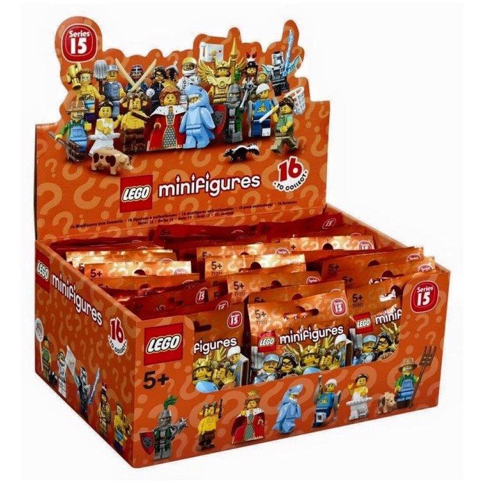 (NEW) LEGO 71011 Collectibles Minifigure Series 15 Full Box, Hobbies ...