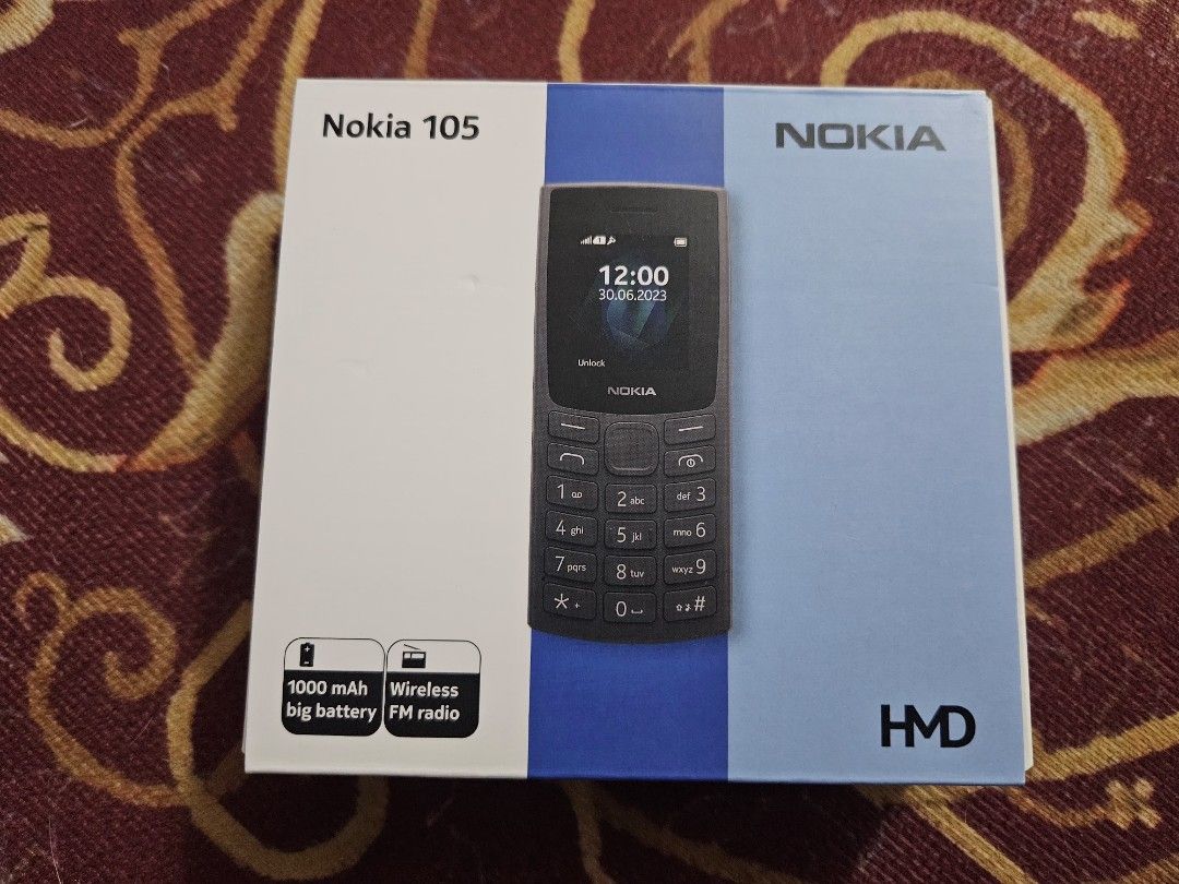 Nokia 105 New Set Original, Mobile Phones & Gadgets, Mobile Phones ...