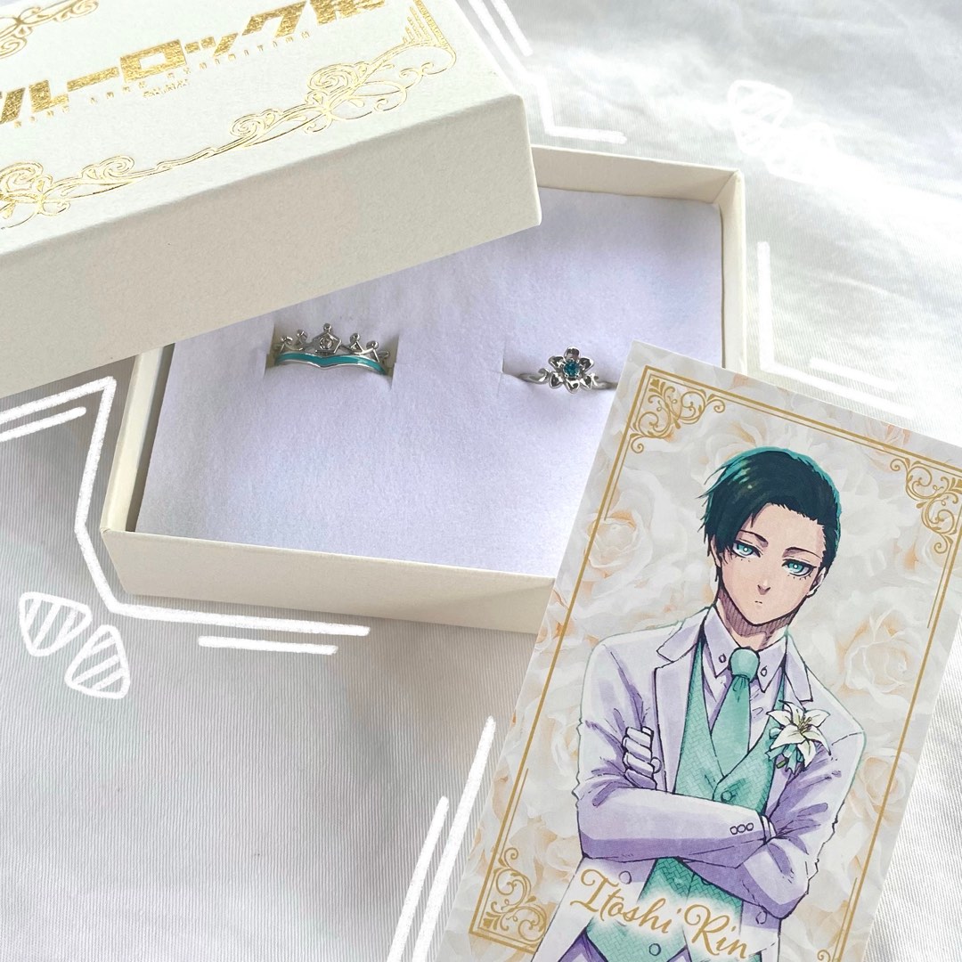 Official Rin Itoshi Exhibition Ring Set, Hobbies & Toys, Collectibles ...