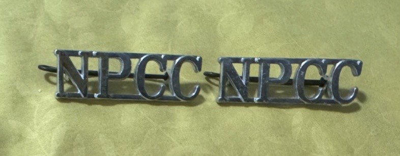 Old NPCC uniform shoulder logo, Men's Fashion, Watches & Accessories ...