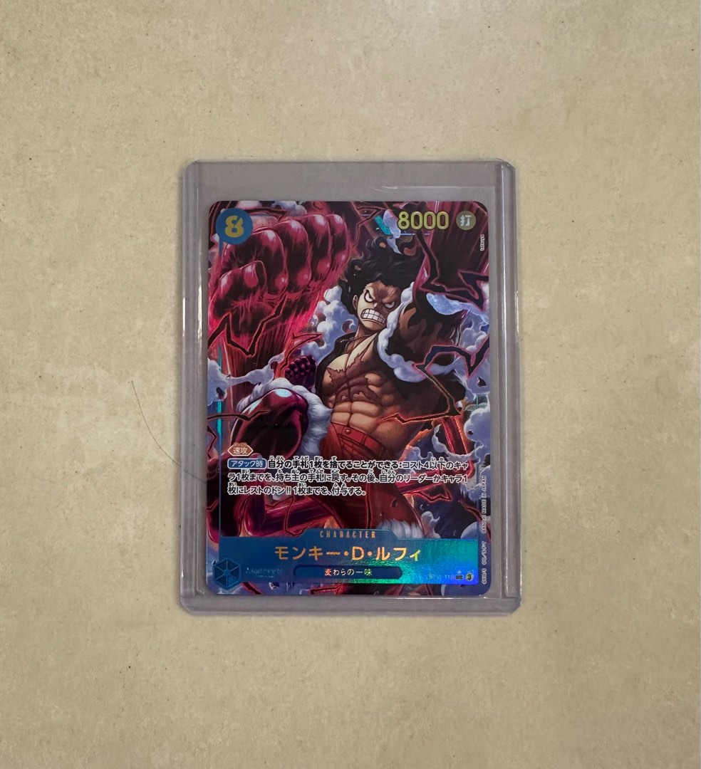 One Piece OP11 Luffy PSEC AA card, Hobbies & Toys, Toys & Games on ...