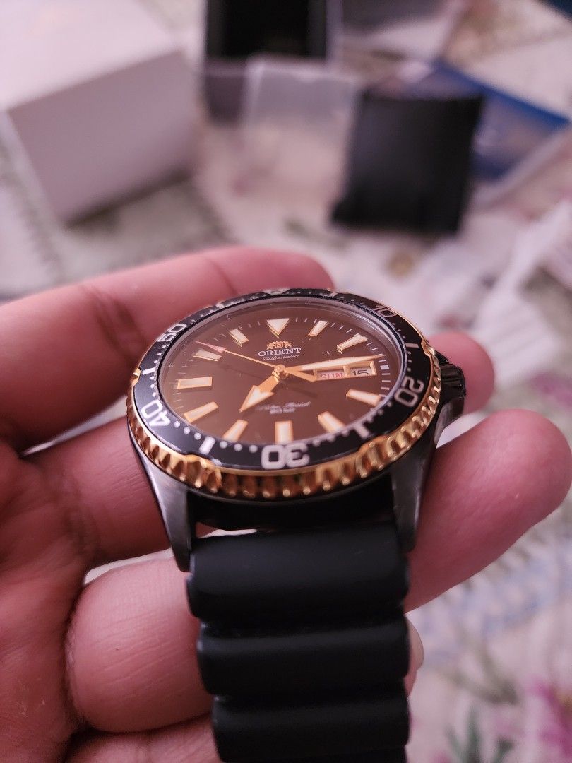 Orient Mako III ( aka kamasu ), Men's Fashion, Watches & Accessories ...