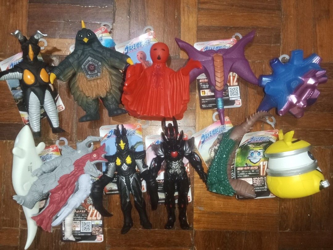 Original bandai sofubi Ultraman ultra hero monster Kaiju series bnwt clearance, Hobbies & Toys ...