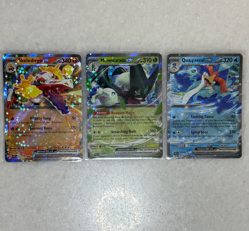 Paldea Evolved ex cards, Hobbies & Toys, Toys & Games on Carousell