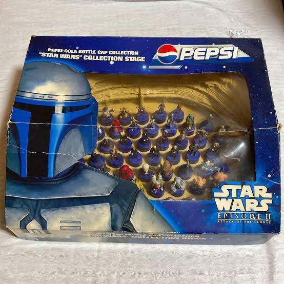 Pepsi bottle cap Star Wars Episode 2 PEPSI STAR WARS EPISODE II ...