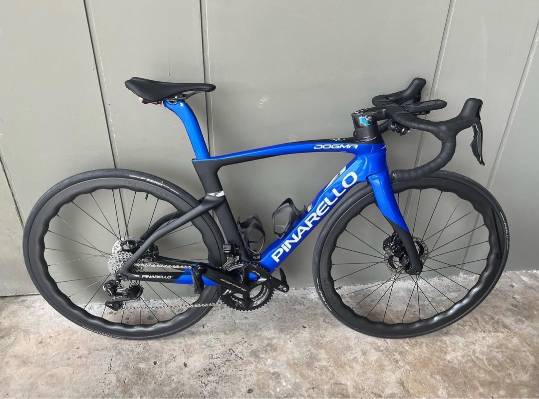 Pinarello Dogma F Electro Blue Size 50, Sports Equipment, Bicycles ...