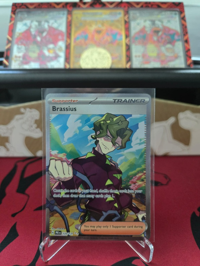 Pokemon Brassius 135/131 (Prismatic Evolutions), Hobbies & Toys, Toys ...