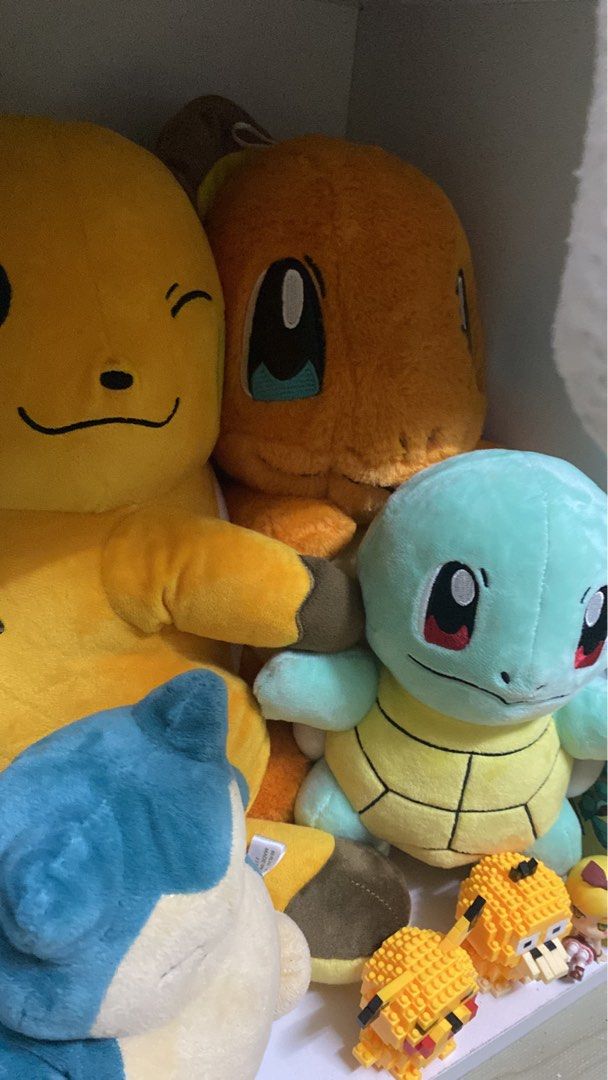 Pokemon plushie set, Hobbies & Toys, Toys & Games on Carousell