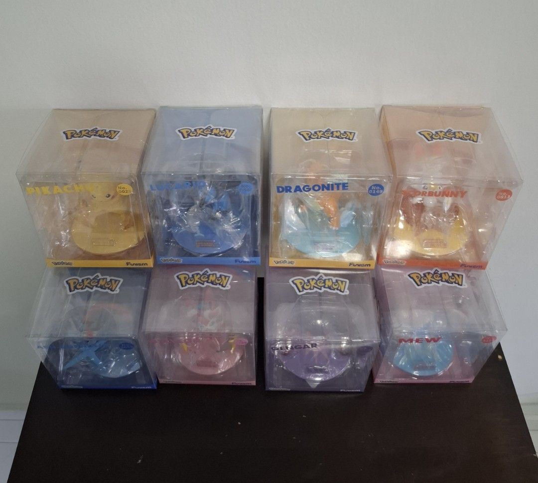 Pokemon Prime Figure Mini PIKACHU / LUCARIO / DRAGONITE / SCORBUNNY ...