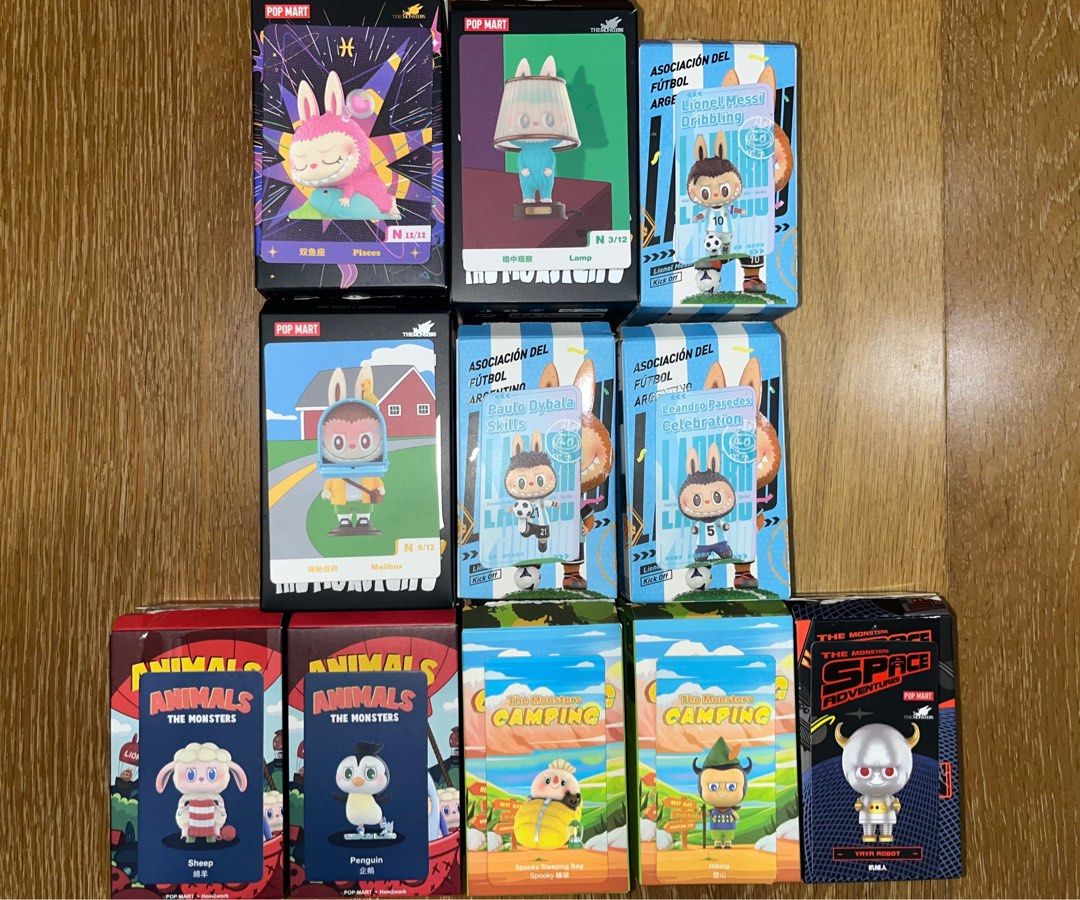 Pop mart Labubu The monsters constellation Pisces Labubu almost hidden ...