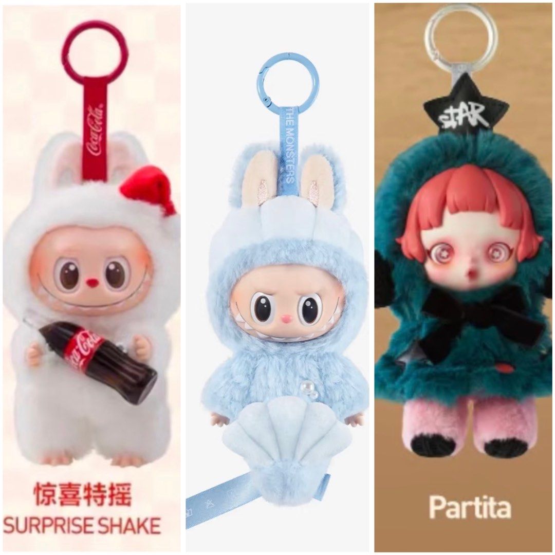 Popmart Merbubu Hide and Seek Coca Cola Labubu Skullpanda Winter ...