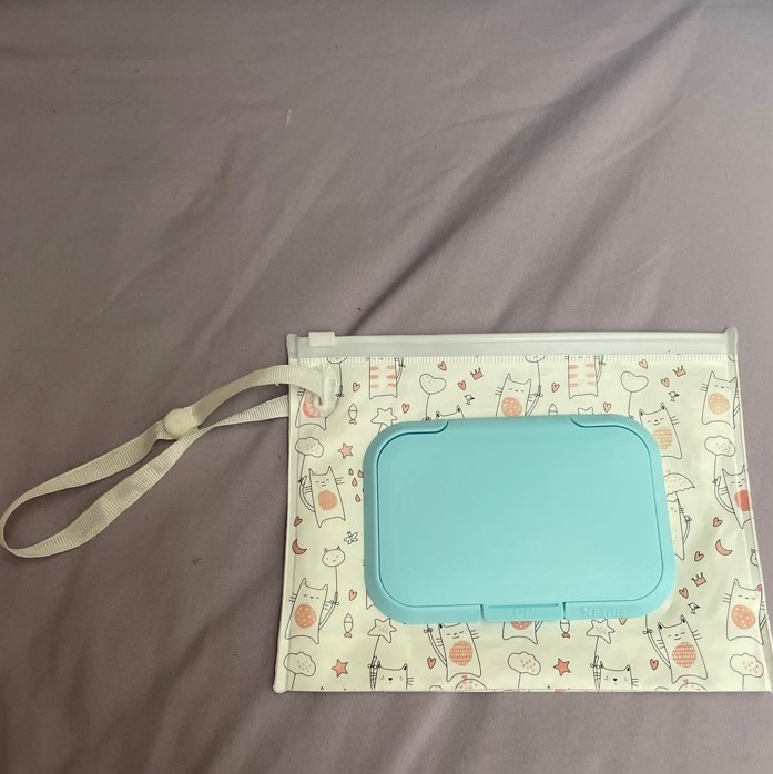 Portable Tissue/Wet Wipe Bag, Women's Fashion, Bags & Wallets, Purses ...