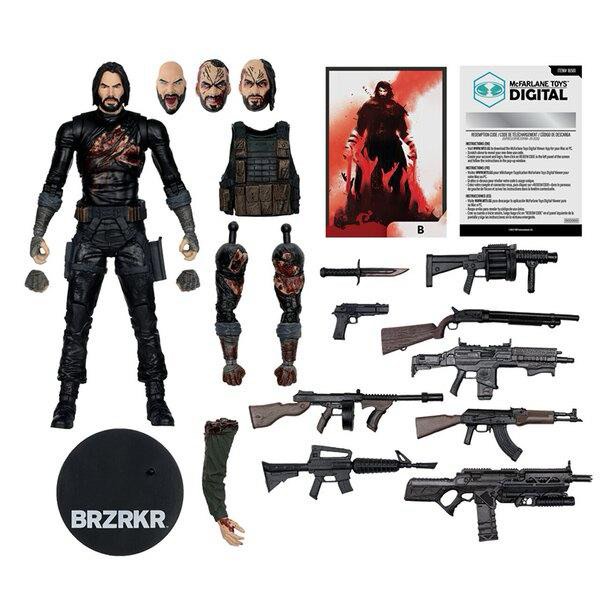 PRE ORDER‼️BRZRKR action figure . created by Keanu Reeves, Hobbies ...
