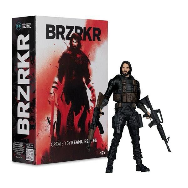 PRE ORDER‼️BRZRKR action figure . created by Keanu Reeves, Hobbies ...