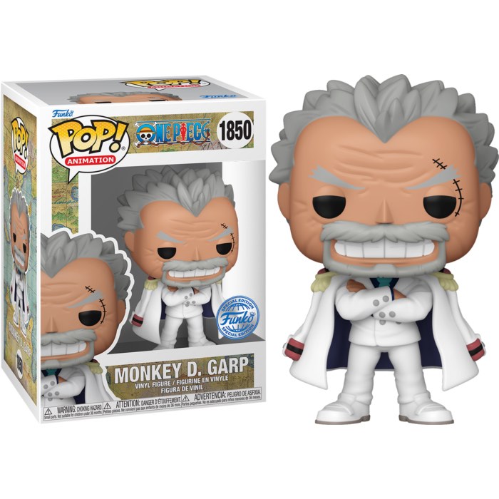 (PREORDER) Funko Pop: One Piece - Monkey D. Garp 1850 SE, Hobbies ...