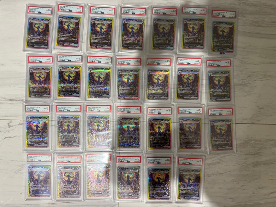 PSA 10 Umbreon ex SAR Terestal Festival Sv9a Sunbreon, Hobbies & Toys ...