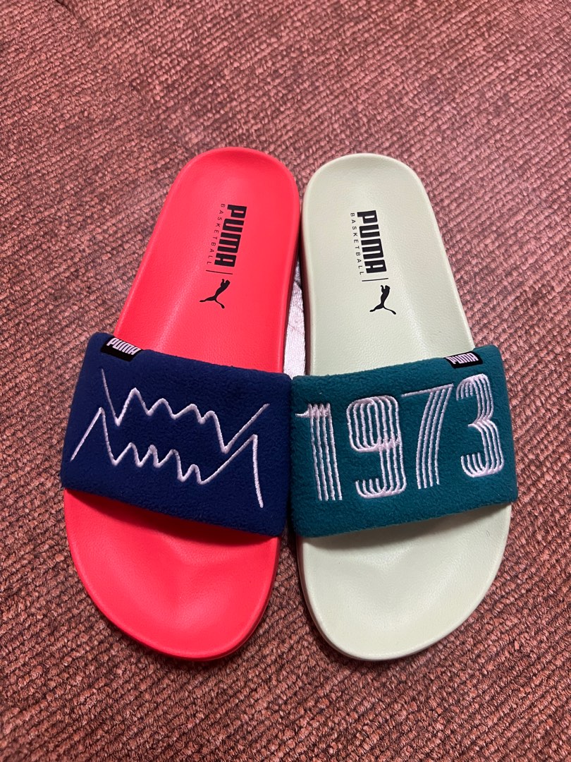 PUMA LEADCAT 2.0 BB POP ART SLIDE, Men's Fashion, Footwear, Flipflops ...