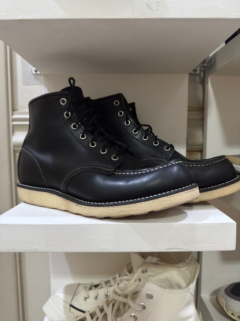 Red Wing 8130 Moc Toe Size 9 E, Men's Fashion, Footwear, Boots on Carousell