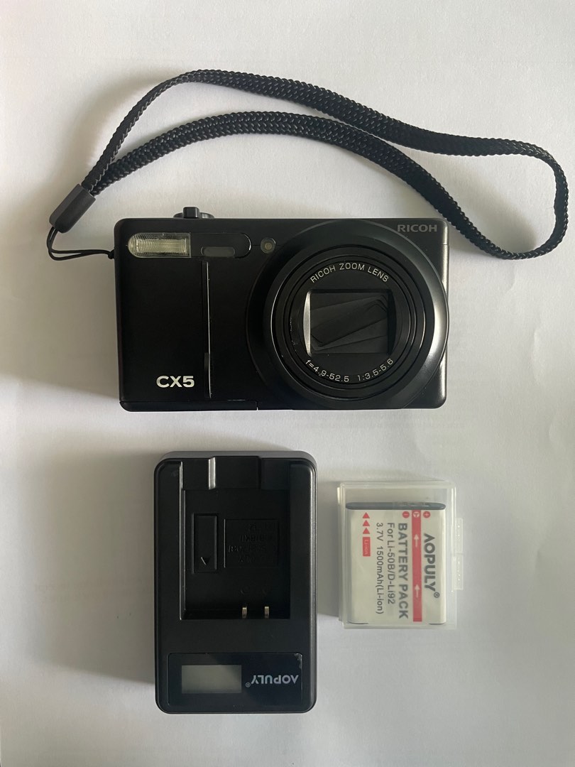 Ricoh CX 5 ( Cmos sensor ) Alternatif like Ricoh GR D iv, Photography, Cameras on Carousell
