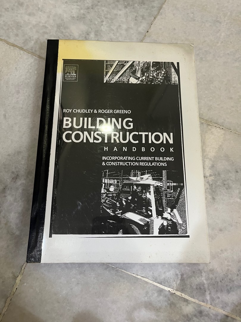 ROY CHUDLEY & ROGER GREENO BUILDING CONSTRUCTION HAND BOOK ...