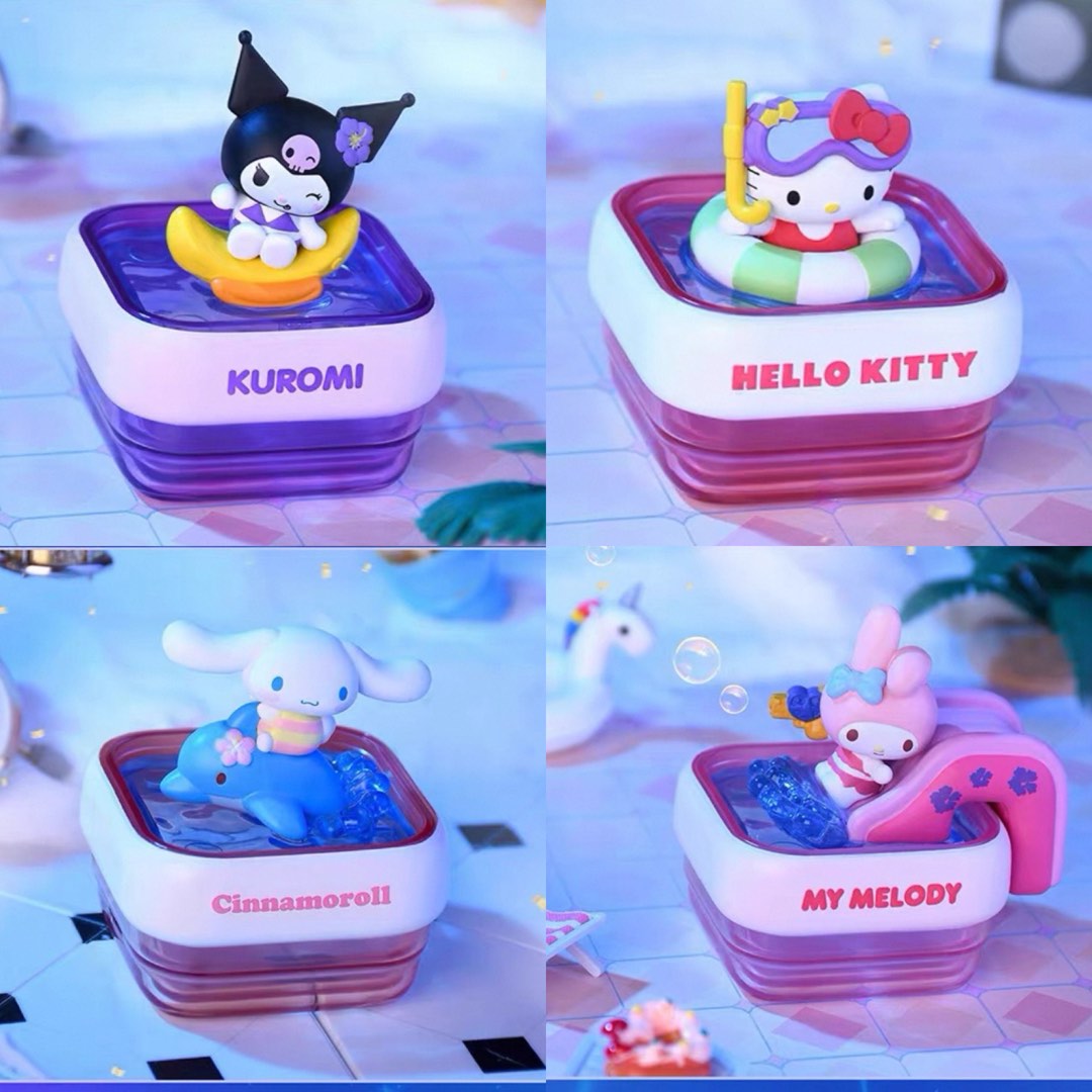 SANRIO CHARACTERS POOL PARTY SERIES / FULL SET / CONFIRMED DESIGN ...