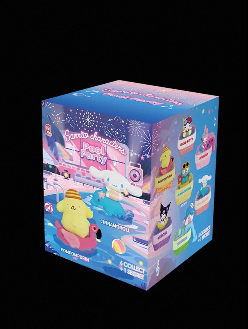 SANRIO CHARACTERS POOL PARTY SERIES / FULL SET / CONFIRMED DESIGN ...