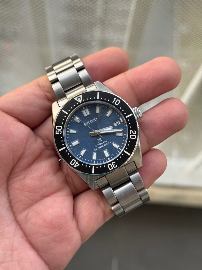 Seiko Glacier Blue 62MAS diver special edition 6RMAS SPB287J1 SPB297 ...