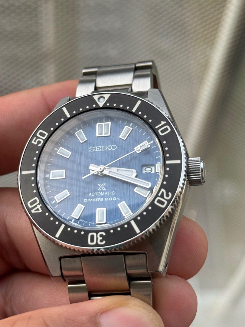 Seiko Glacier Blue 62MAS diver special edition 6RMAS SPB287J1 SPB297 ...