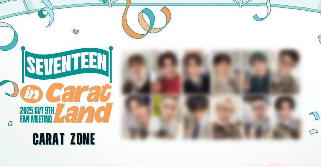 (SHARING!) Seventeen Caratland Carat Zone 2025 Photocards! (caratzone carat land pc scoups ...