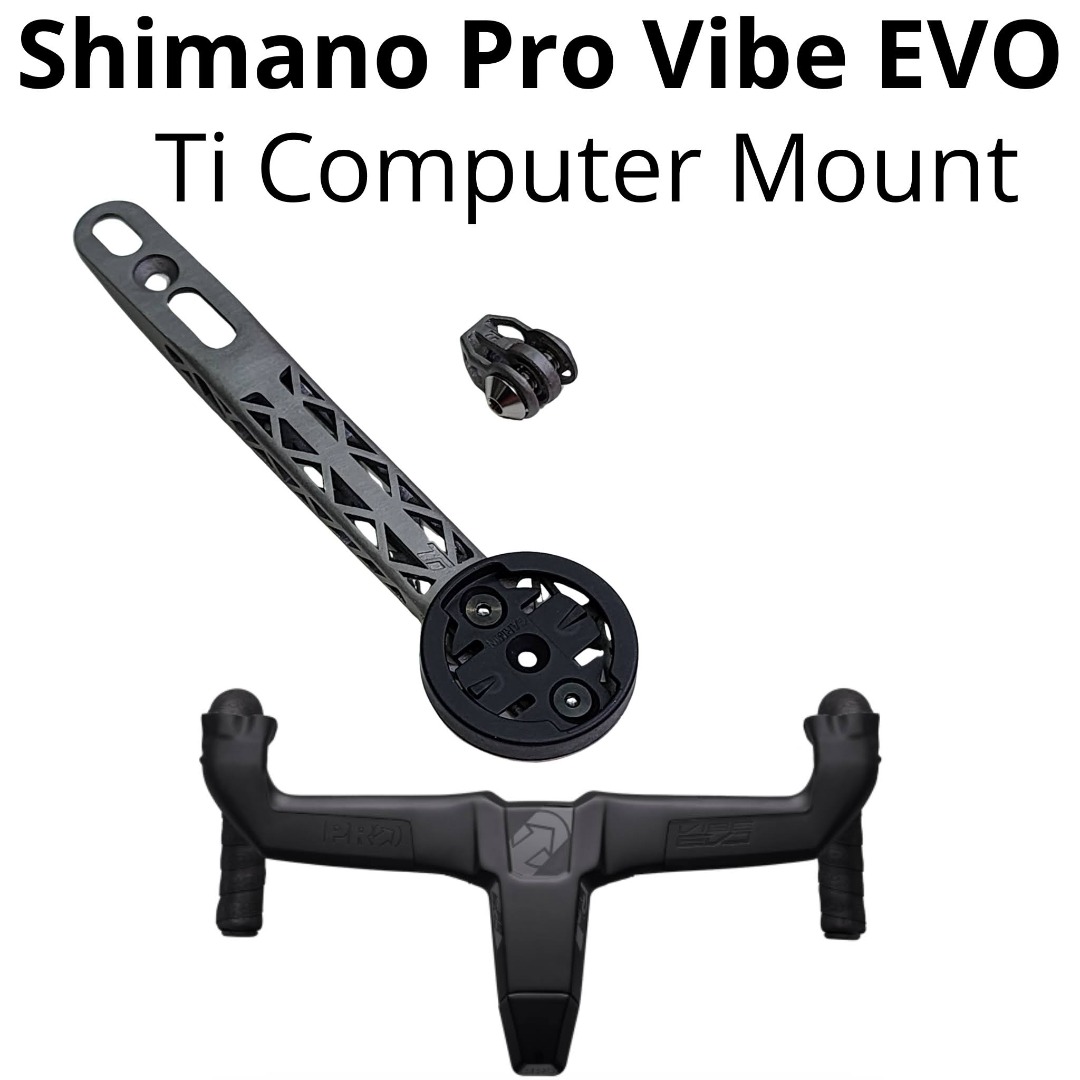 Shimano Pro Vibe EVO Titanium 3D Print Computer Mount | Integrated ...
