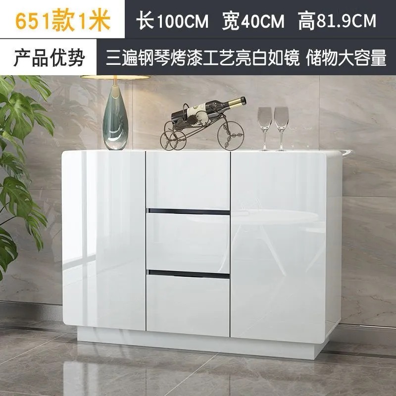Sideboard Wine cabinet Bowl cabinet Storage cabinet soft closing Glossy ...