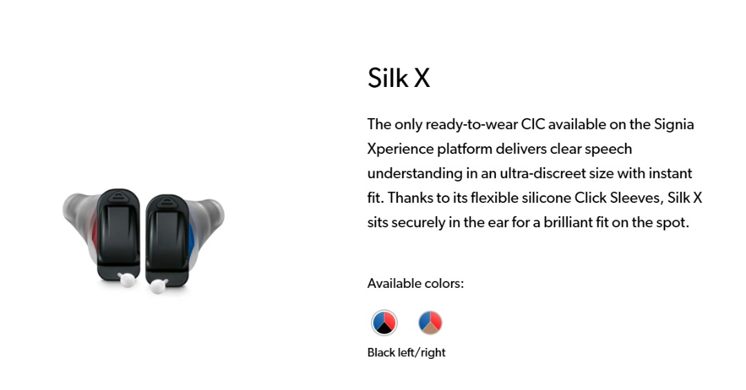Signia Charge & Go Silk 3IX (1 Piece), Health & Nutrition, Assistive ...