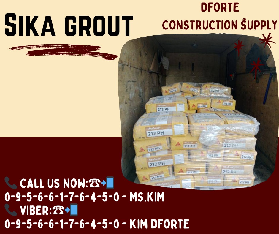 Sika grout, Commercial & Industrial, Construction Tools & Equipment on ...