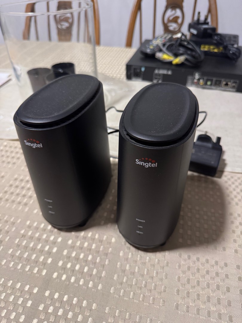 Singtel Wifi 6 AX5400 Router (Pair), Computers & Tech, Parts ...